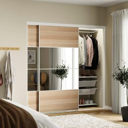 IKEA SKYTTA / BOAXEL Reach-in-Kleiderschrank +Schiebet&uuml;r