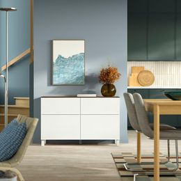 IKEA BEST&Aring; Aufbewkomb.+T&uuml;ren/Schubladen
