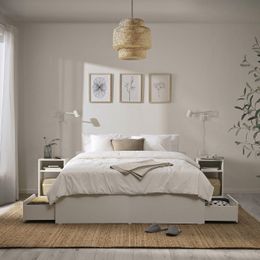 IKEA VIHALS Bettgestell +4 Schubl/Mitba/Fedhzra