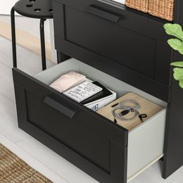 IKEA BRIMNES TV-Komb. mit Vitrinent&uuml;ren