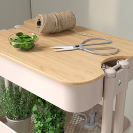 IKEA R&Aring;SKOG / NORR&Aring;VA Servierwagen mit Abdeckung