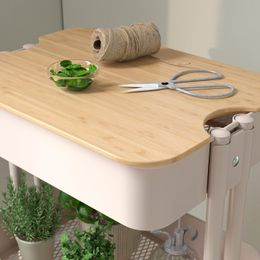 IKEA R&Aring;SKOG / NORR&Aring;VA Servierwagen mit Abdeckung
