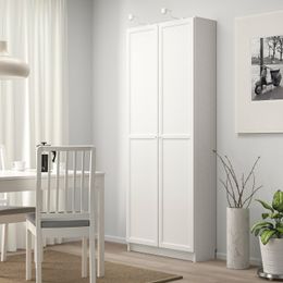 IKEA BILLY / OXBERG B&uuml;cherregal mit T&uuml;ren