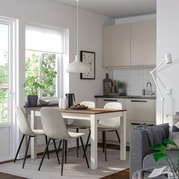 IKEA &Aring;LHULT / NORDMANSSK&Auml;R Tisch und 4 St&uuml;hle