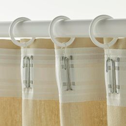 IKEA SYRLIG Gardinenring mit Klemme und Haken