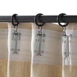 IKEA SYRLIG Gardinenring mit Klemme und Haken
