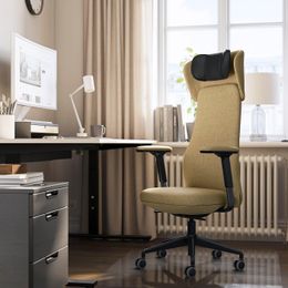 IKEA GR&Ouml;NFJ&Auml;LL Drehstuhl mit Armlehnen/Kopfst&uuml;tze