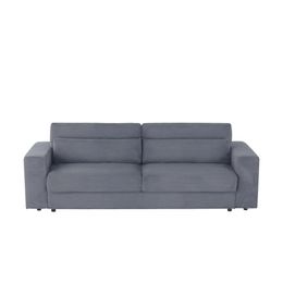 Big Sofa mit Schlaffunktion Branna grau Ma&szlig;e (cm): B: 250 H: 101 T: 105.0 Sofas > Sofas nach Material > Stoffsofas &raquo; Sofa DE