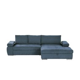 Smart Ecksofa Ibby blau Ma&szlig;e (cm): B: 294 H: 73 T: 173.0 Sofas > Sofas nach Material > Stoffsofas &raquo; Sofa DE