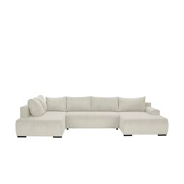 Smart Wohnlandschaft Nelly beige Ma&szlig;e (cm): B: 345 H: 85 T: 202.0 Sofas > Sofas nach Material > Stoffsofas &raquo; Sofa DE