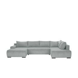 Smart Wohnlandschaft Nelly grau Ma&szlig;e (cm): B: 345 H: 85 T: 202.0 Sofas > Sofas nach Material > Stoffsofas &raquo; Sofa DE