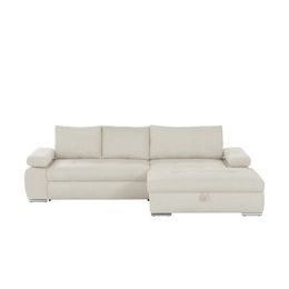 Smart Ecksofa Ibby beige Ma&szlig;e (cm): B: 294 H: 73 T: 173.0 Sofas > Sofas nach Material > Stoffsofas &raquo; Sofa DE