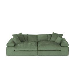 Smart Big Sofa Lianea gr&uuml;n Ma&szlig;e (cm): B: 260 H: 86 T: 133.0 Sofas > Sofas nach Material > Stoffsofas &raquo; Sofa DE