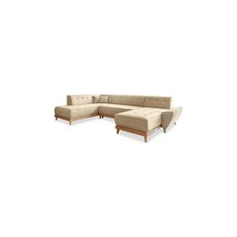 Miuform Wohnlandschaft mit Schlaffunktion Dazzling Daisy beige Ma&szlig;e (cm): B: 330 H: 77 Sofas > Sofas nach Material > Stoffsofas &raquo; Sofa DE