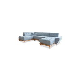 Miuform Wohnlandschaft mit Schlaffunktion Dazzling Daisy blau Ma&szlig;e (cm): B: 330 H: 77 Sofas > Sofas nach Material > Stoffsofas &raquo; Sofa DE
