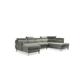 Miuform Wohnlandschaft Sweet Harmony grau Ma&szlig;e (cm): B: 321 H: 95 Sofas > Sofas nach Material > Stoffsofas &raquo; Sofa DE