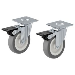 IKEA RILL Rollen, drehbar mit Bremse