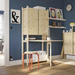 IKEA IVAR 1 Element/Aufbewahrung m Klapptisch