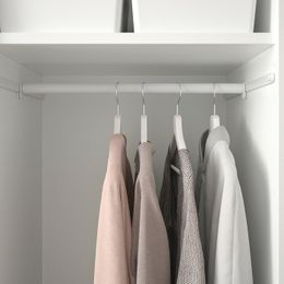 IKEA HJ&Auml;LPA Kleiderstange + 2 Aufh&auml;ngeleisten