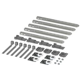 IKEA SKYTTA Montagesatz f&uuml;r Schiene 3-l&auml;ufig