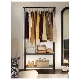 IKEA GR&Aring;FJ&Auml;LLET Garderobenst&auml;nder + Schuhaufbewahr.