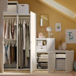 IKEA PLATSA Kleiderschrank mit 6 T&uuml;ren
