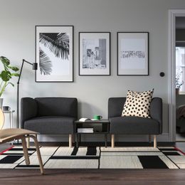 IKEA LILLEHEM 2er-Sitzelement mit Ablage