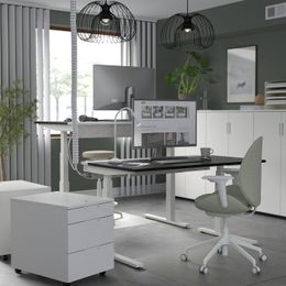 IKEA MITTZON Schreibtisch sitz/steh