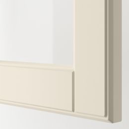 IKEA METOD / MAXIMERA Wandschrank m 2 Glast&uuml;ren/2 Schubl.