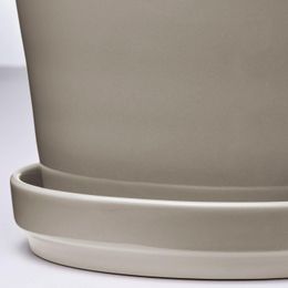 IKEA KLOTL&Ouml;NN Blumentopf mit Untersetzer