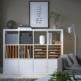 IKEA KALLAX Einsatz mit 4 B&ouml;den