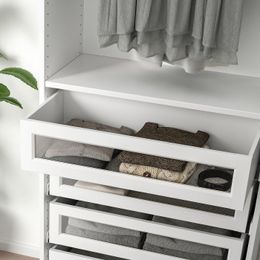 IKEA KOMPLEMENT Schublade mit Glasfrontrahmen