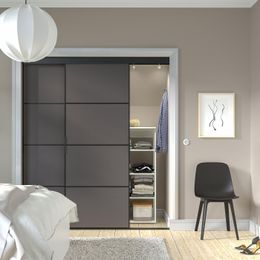 IKEA SKYTTA / MEHAMN Schiebet&uuml;r-Kombination