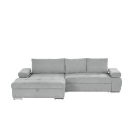 Smart Ecksofa Ibby grau Ma&szlig;e (cm): B: 294 H: 73 T: 173.0 Sofas > Sofas nach Material > Stoffsofas &raquo; Sofa DE