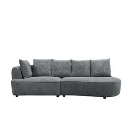 U.N.O uno Einzelsofa Haku grau Ma&szlig;e (cm): B: 260 H: 70 T: 101.0 Sofas > Sofas nach Material > Stoffsofas &raquo; Sofa DE