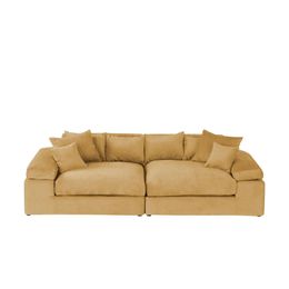 Smart Big Sofa Lianea gelb Ma&szlig;e (cm): B: 260 H: 86 T: 133.0 Sofas > Sofas nach Material > Stoffsofas &raquo; Sofa DE