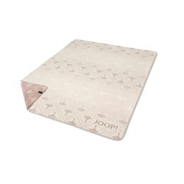JOOP! Wohndecke beige Baumwollmischgewebe Ma&szlig;e (cm): B: 200 H: 1 Accessoires > Decken > Wohndecken &raquo; Sofa DE