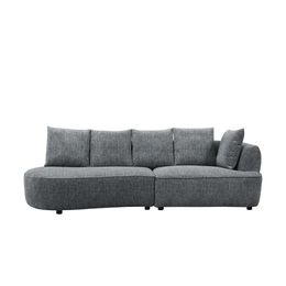 U.N.O uno Einzelsofa Haku grau Ma&szlig;e (cm): B: 260 H: 70 T: 101.0 Sofas > Sofas nach Material > Stoffsofas &raquo; Sofa DE