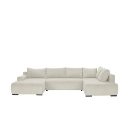 Smart Wohnlandschaft Nelly beige Ma&szlig;e (cm): B: 345 H: 85 T: 202.0 Sofas > Sofas nach Material > Stoffsofas &raquo; Sofa DE