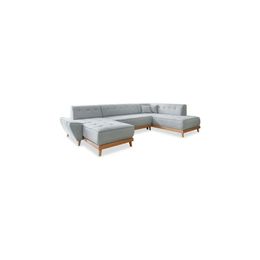 Miuform Wohnlandschaft mit Schlaffunktion Dazzling Daisy grau Ma&szlig;e (cm): B: 330 H: 77 Sofas > Sofas nach Material > Stoffsofas &raquo; Sofa DE