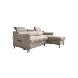 Miuform Ecksofa mit Schlaffunktion Sweet Harmony beige Ma&szlig;e (cm): B: 228 H: 95 Sofas > Sofas nach Material > Stoffsofas &raquo; Sofa DE