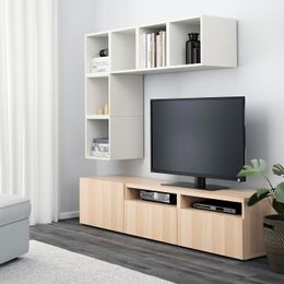 IKEA BEST&Aring; / EKET TV-Schrankkombination