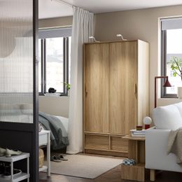 IKEA ANKARUDDEN Kleiderschrank mit Schiebet&uuml;ren