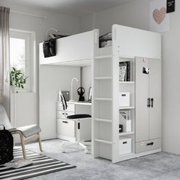 IKEA SM&Aring;STAD Hochbett
