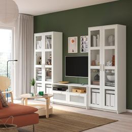 IKEA BRIMNES TV-Komb. mit Vitrinent&uuml;ren