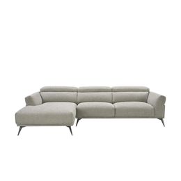 Ecksofa mit Kopfst&uuml;tzenverstellung Wiana grau Ma&szlig;e (cm): B: 283 H: 62 T: 168.0 Sofas > Sofas nach Material > Stoffsofas &raquo; Sofa DE
