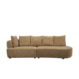 U.N.O uno Einzelsofa Haku braun Ma&szlig;e (cm): B: 260 H: 70 T: 101.0 Sofas > Sofas nach Material > Stoffsofas &raquo; Sofa DE