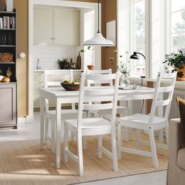 IKEA N&Auml;SINGE / NORDVIKEN Tisch und 4 St&uuml;hle