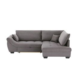 bobb Ecksofa Krissy grau Ma&szlig;e (cm): B: 251 H: 88 T: 190.0 Sofas > Sofas nach Material > Stoffsofas &raquo; Sofa DE