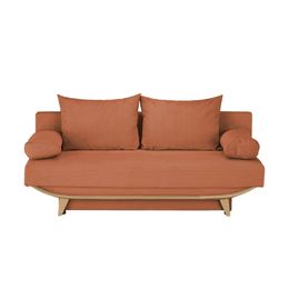 Smart Schlafsofa Odesso rot Ma&szlig;e (cm): B: 195 H: 78 T: 95.0 Sofas > Sofas nach Material > Stoffsofas &raquo; Sofa DE
